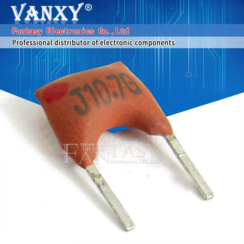 10PCS JT10.7MC J10.7C 10.7MHZ 2P DIP-2 ZTA10.7M 10.7M ZTA10.7MG JT10 ...