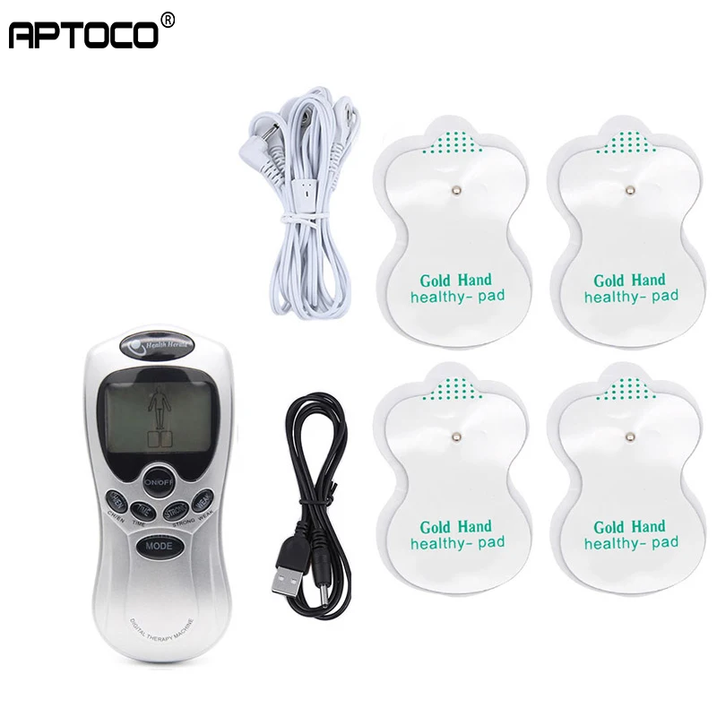 Aptoco-Tens-Acupuncture-Electric-Digital-Therapy-Neck-Back-Machine ...