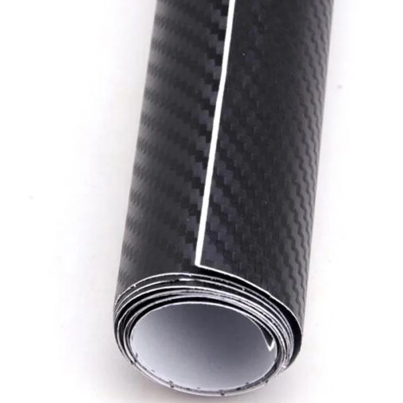 Carbon Fiber Vinyl Car Wrap Sheet Roll Film Car Stickers Decals ...