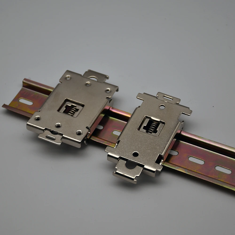 1pcs Clamp For Single Phase Ssr 10a 40da 25da Aa Dd 35mm Din Rail Fixed ...
