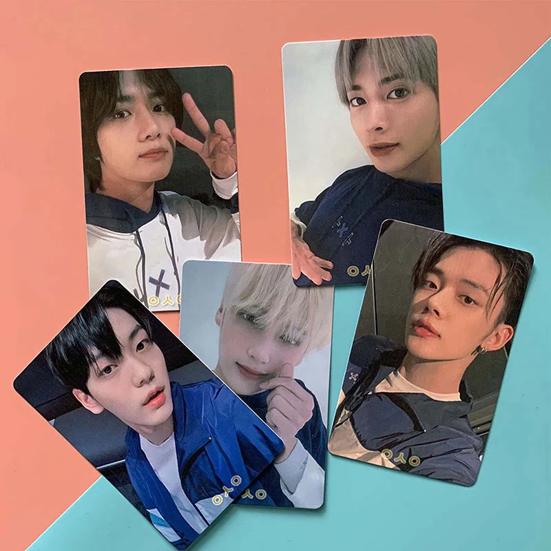 5pcs/set Kpop Txt New Album The Chaos Chapter: Freeze Small Card ...