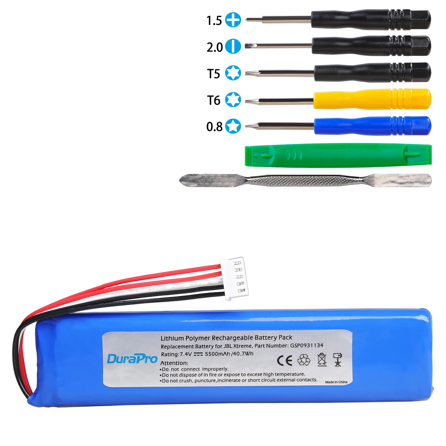 DuraPro 5500mAh Rechargeable JBL Battery Pack for JBL XTREME Xtreme ...