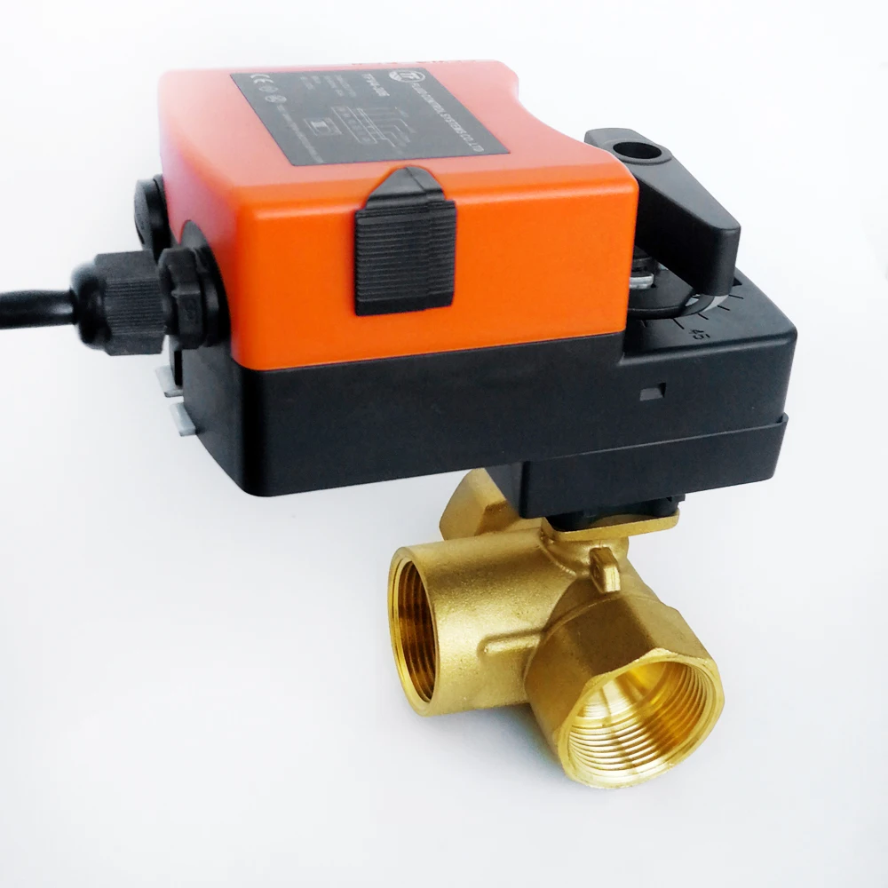 1-1-2-proprotion-valve-3-way-T-port-AC-DC24V-Electric-regulating-valve ...