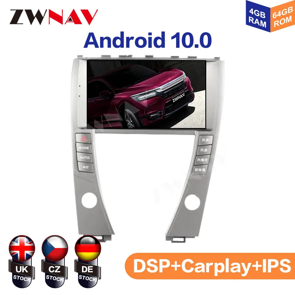 DSP-Carplay-Android-10-screen-Car-Multimedia-DVD-Player-for-LEXUS-ES ...