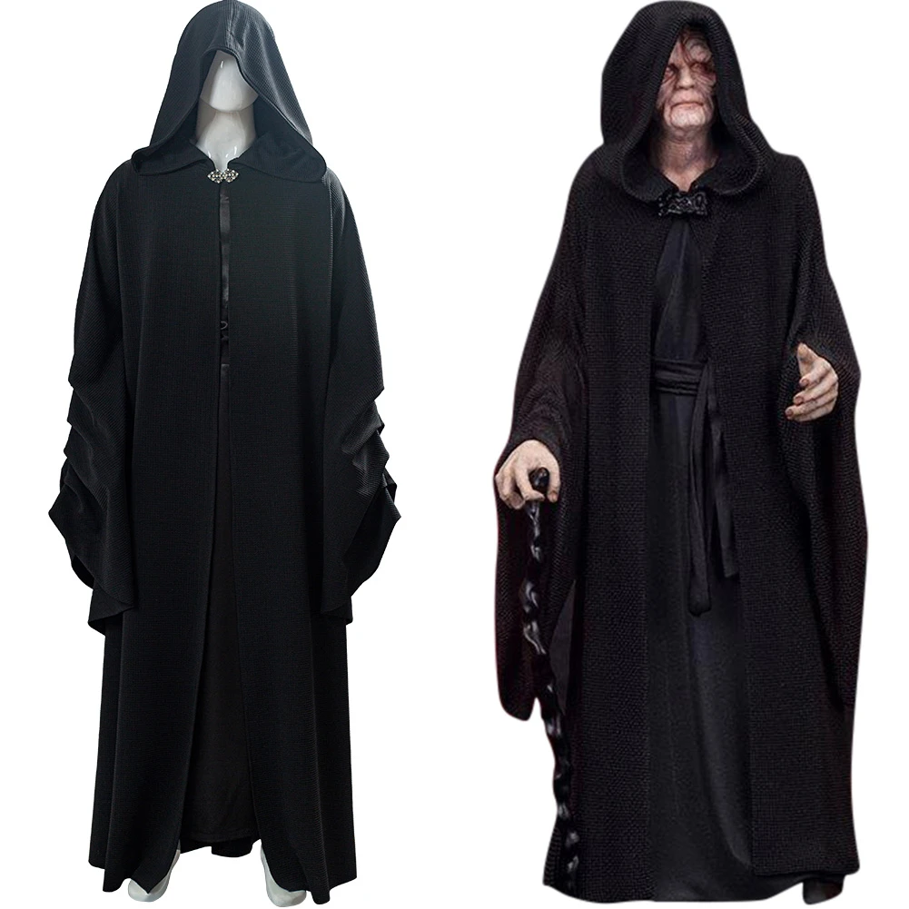 The Rise Of Skywalker Darth Sidious Cosplay Costume Sheev Palpatine ...