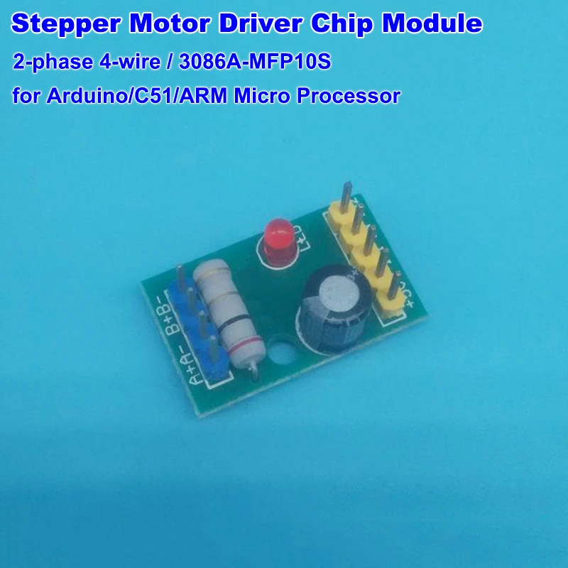 Dc 5v 2-phase 4-wire Micro Stepper Motor Driver Mini Stepping Motor ...