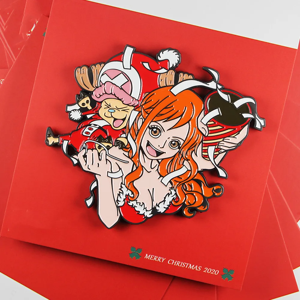Limited Anime ONE PIECE Pins Nami Metal Badge Botton Pin Brooch ...