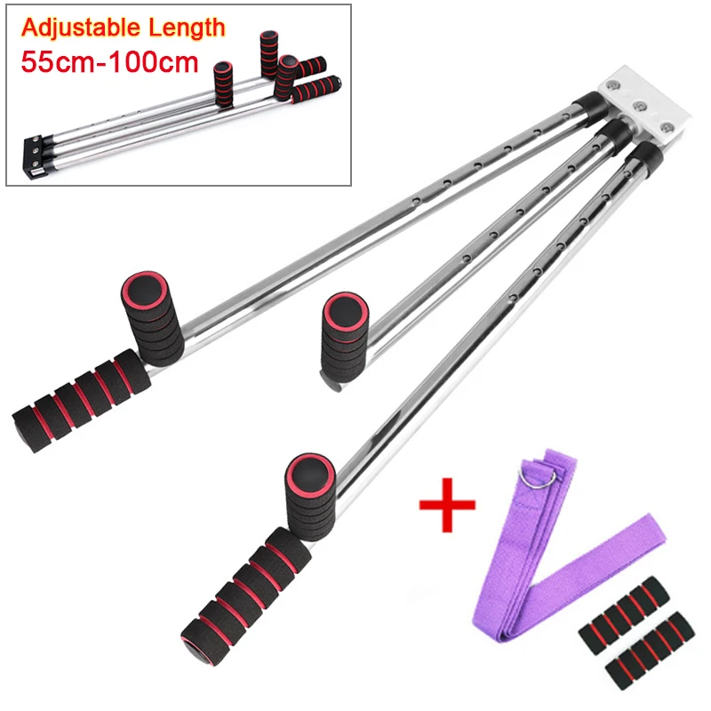 3-Bar-Leg-Stretcher-Adjustable-Split-Leg-Stretching-Machine-Stain-Steel ...