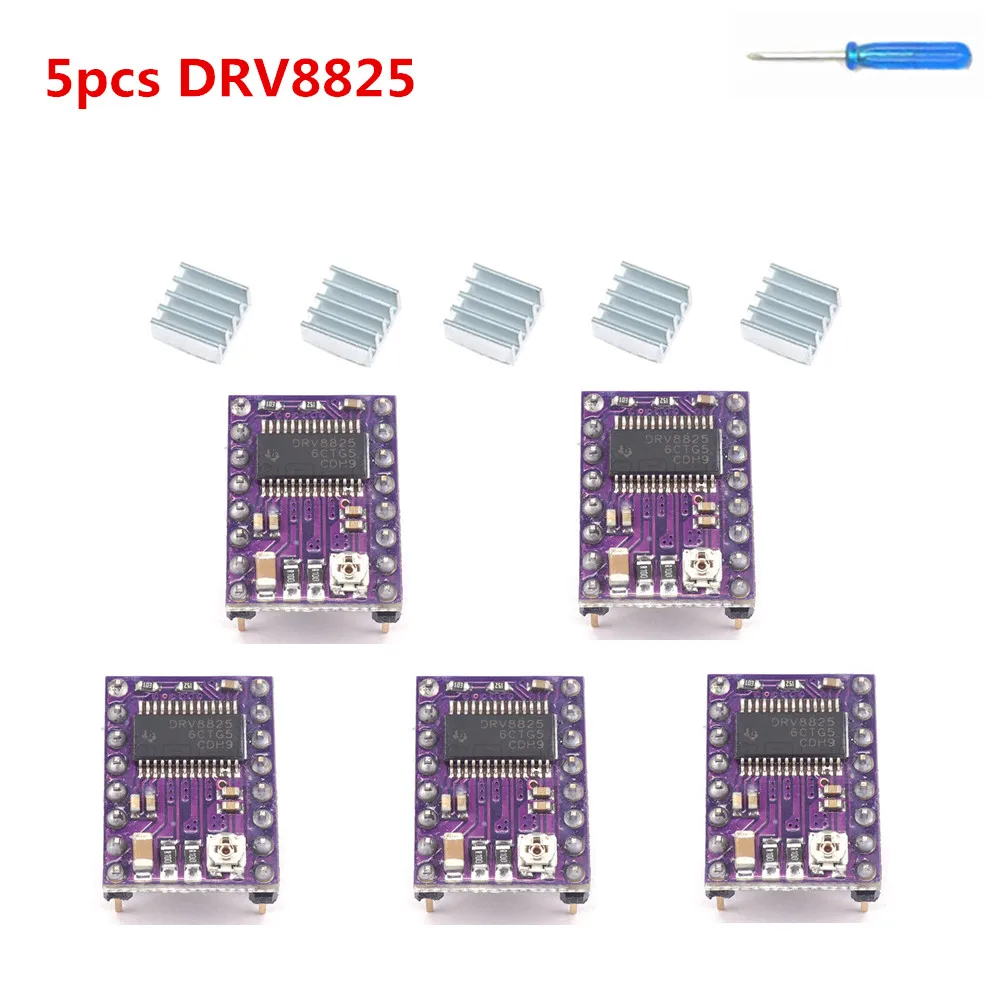 DRV8825 3D printer stepper motor driver Step Stick DRV 8825 stepping ...