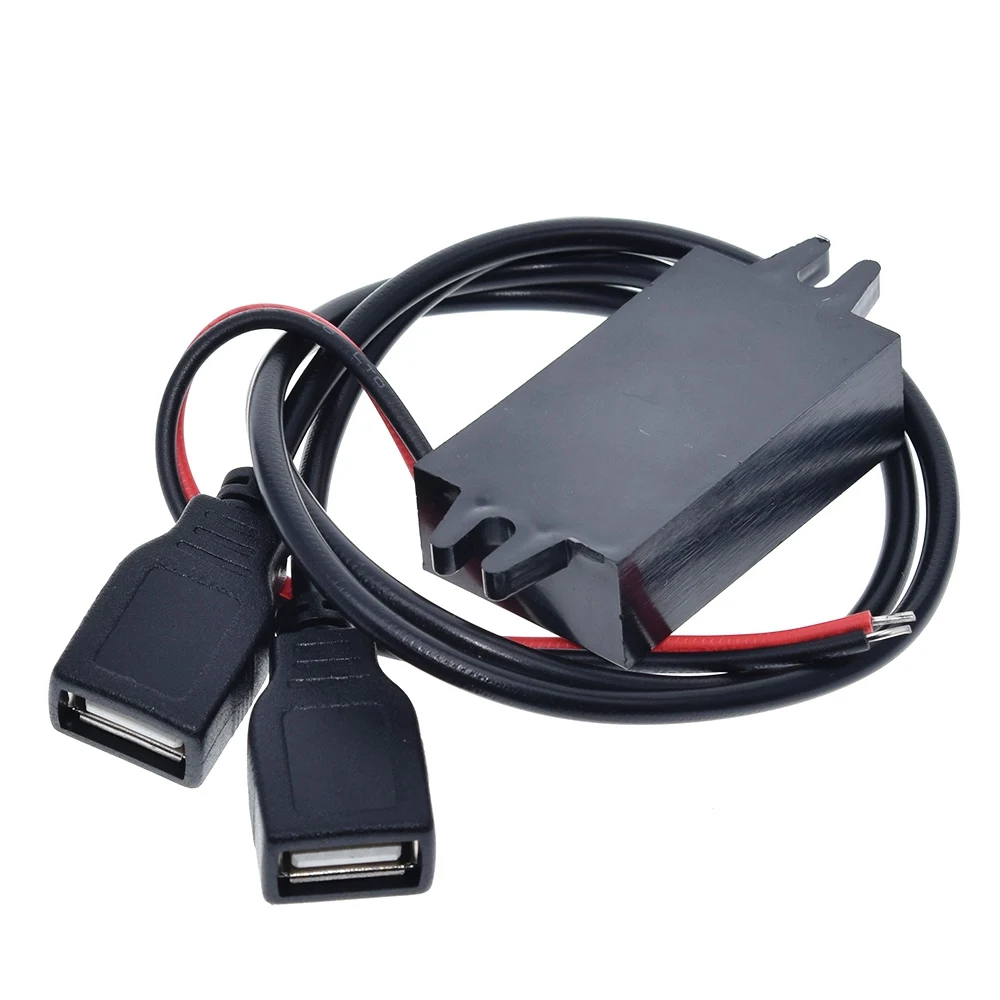 ShengYang Micro USB 12V to 5V 3A 15W DC-DC Car Power Converter Module ...