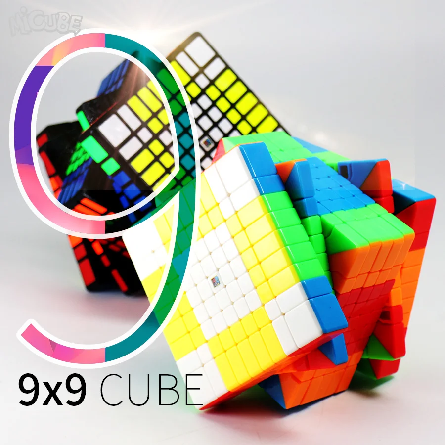 Moyu Mf9 9x9 Cube 9layers Magic Speed Cube Puzzle 9x9x9 Black ...