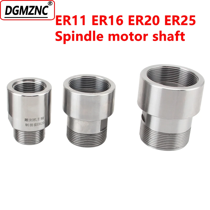 Adapter er11 er16 er20 er25 er32 Extension rod spindle motor Rotor ...