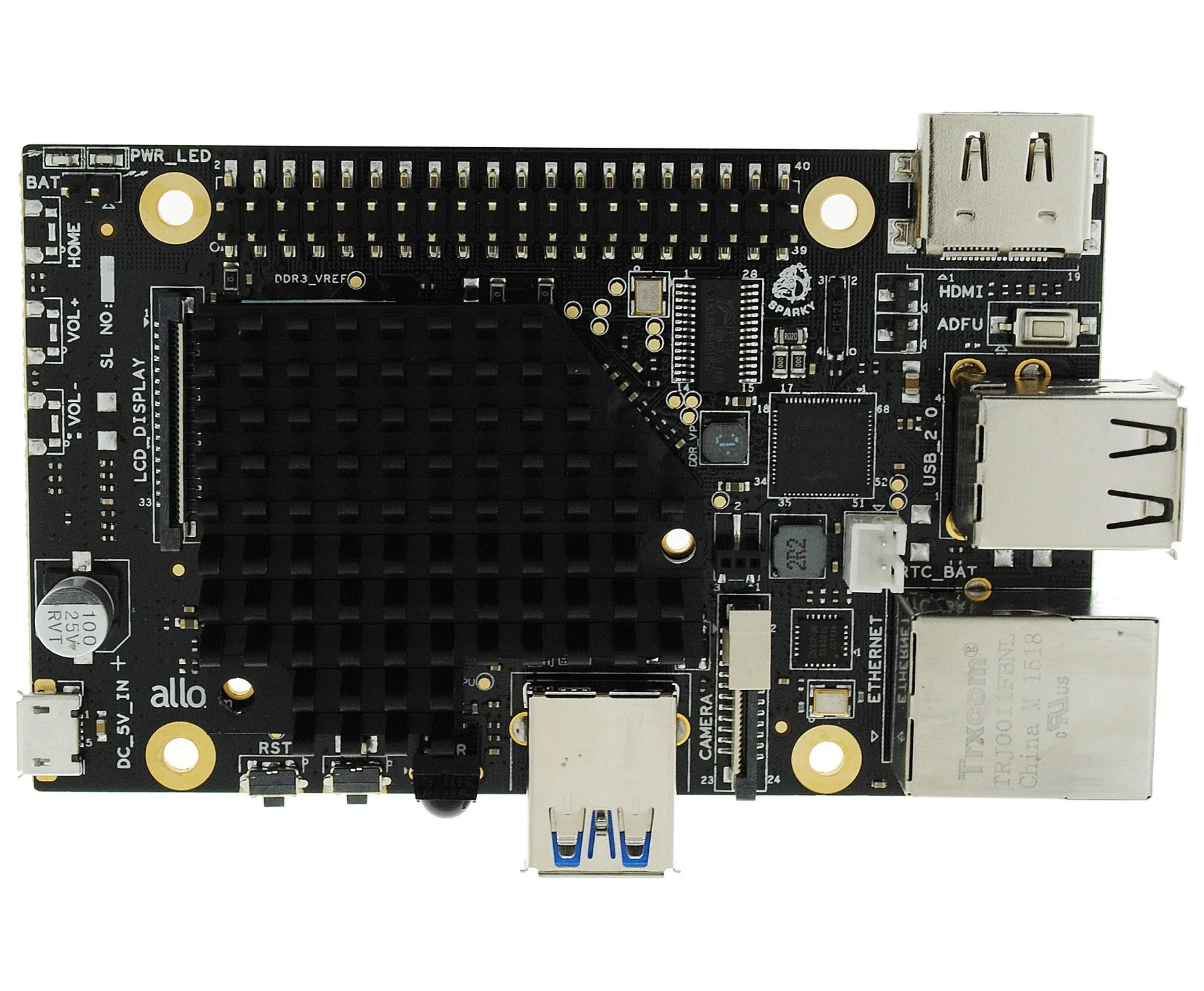 27mV-USB-Allo-Sparky-SBC-Network-Audio-DaemonPlayer-Roon-Bridge-para ...