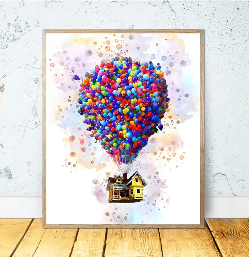 Up House Pixar Printable