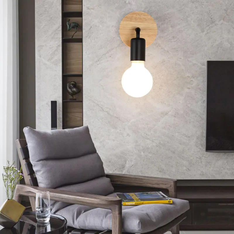 APPLIQUE D'INTERIEUR,white body No bulb-Black wire US plug--Applique ...