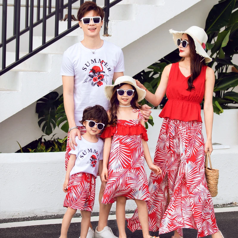 2020 Bohemia Beach Vacation Family Matching Clothes Family Look Mom ...