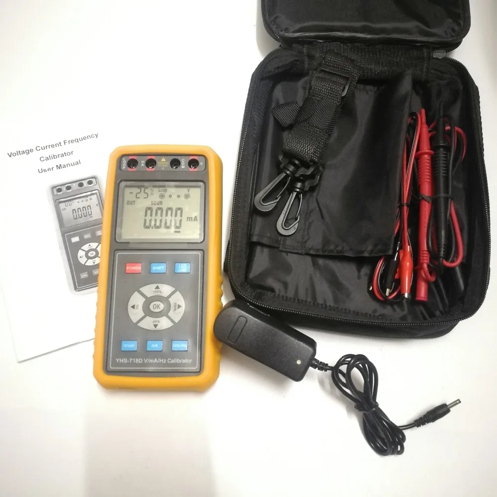 YHS-718D-YH-Loop-Volt-and-mA-Hz-Signal-Source-Process-Calibrator-Meter ...