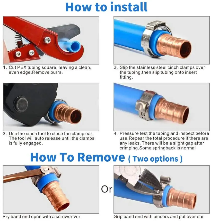 Pex Crimp Or Clamp