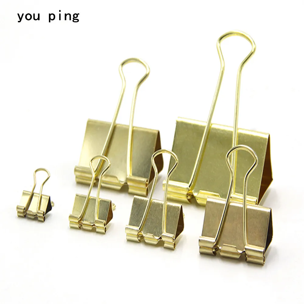 Metal Office Paper Binder Clip | Clips Paperclips School Office - Metal ...