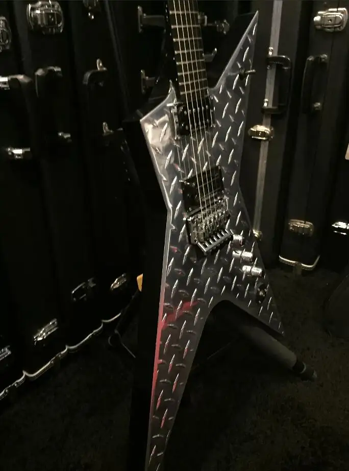 Rare-Shaped-Guitar-Jack-Wash-Dim-3-USA-Diamond-Plate-Steal-Dimplate ...