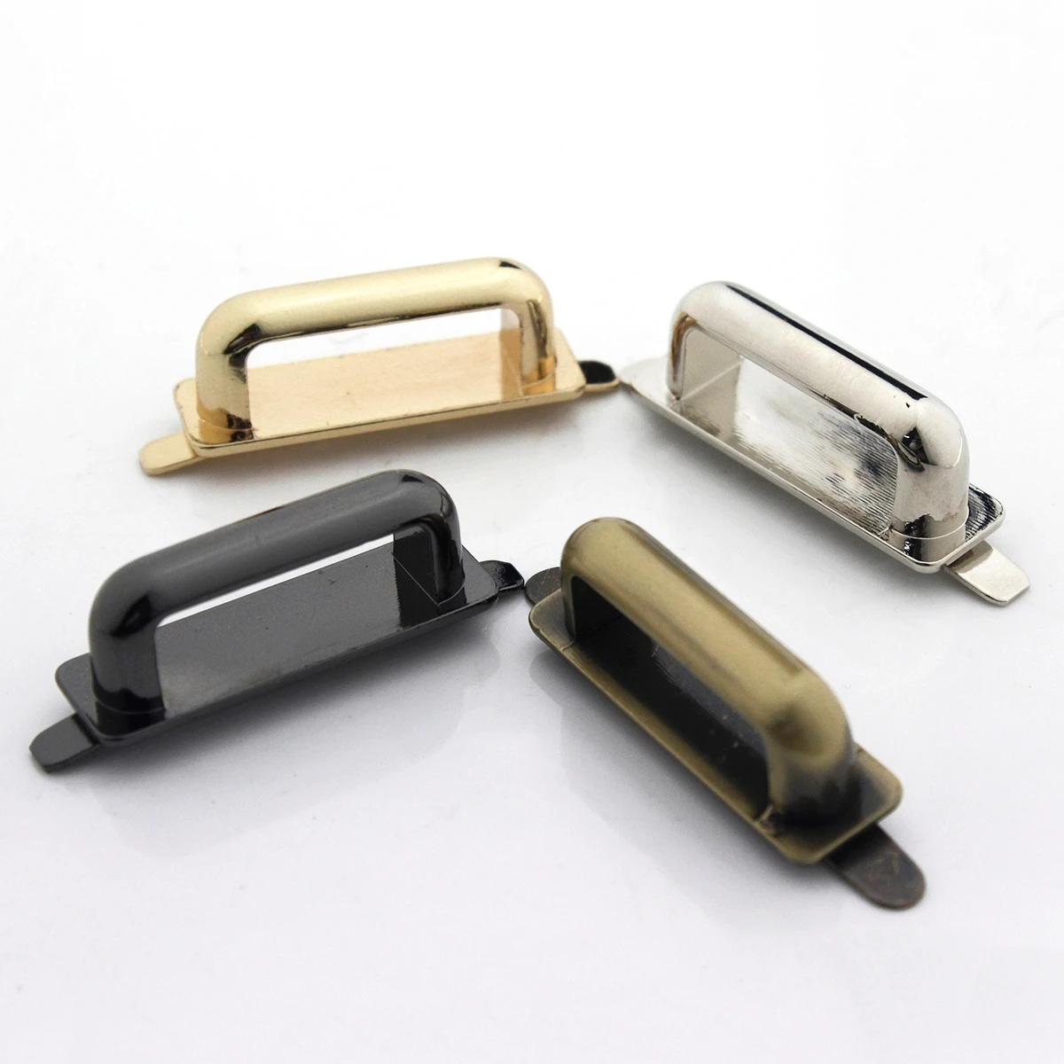 2pcs Bag Metal Anchor Arch Bridge Hanger hooks Connector Handbag Side ...