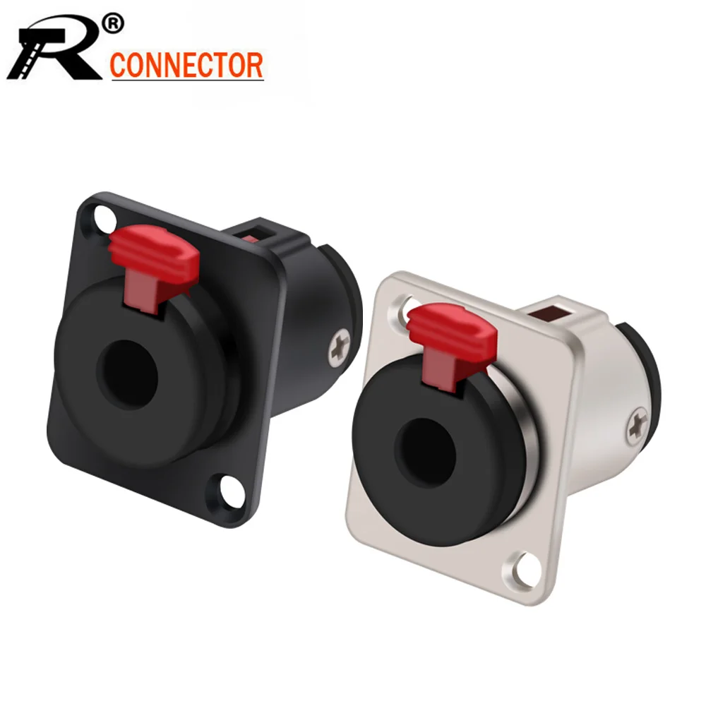 Conector-hembra-TRS-est-reo-de-6-35mm-conector-de-1-4-pulgadas-montaje ...