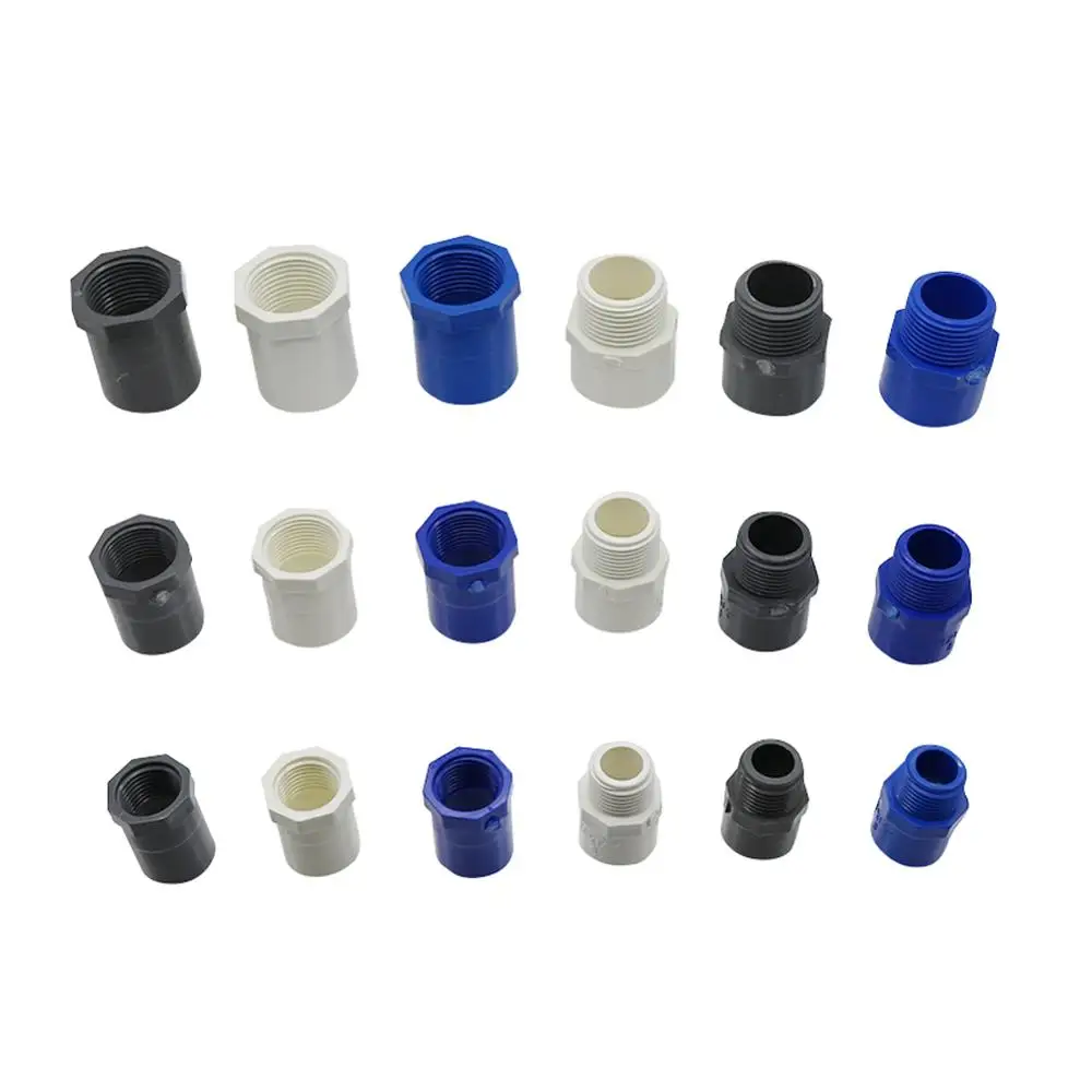 Rosca hembra/macho a diámetro interior, Conector de PVC de 1/2 ", 3/4 ...