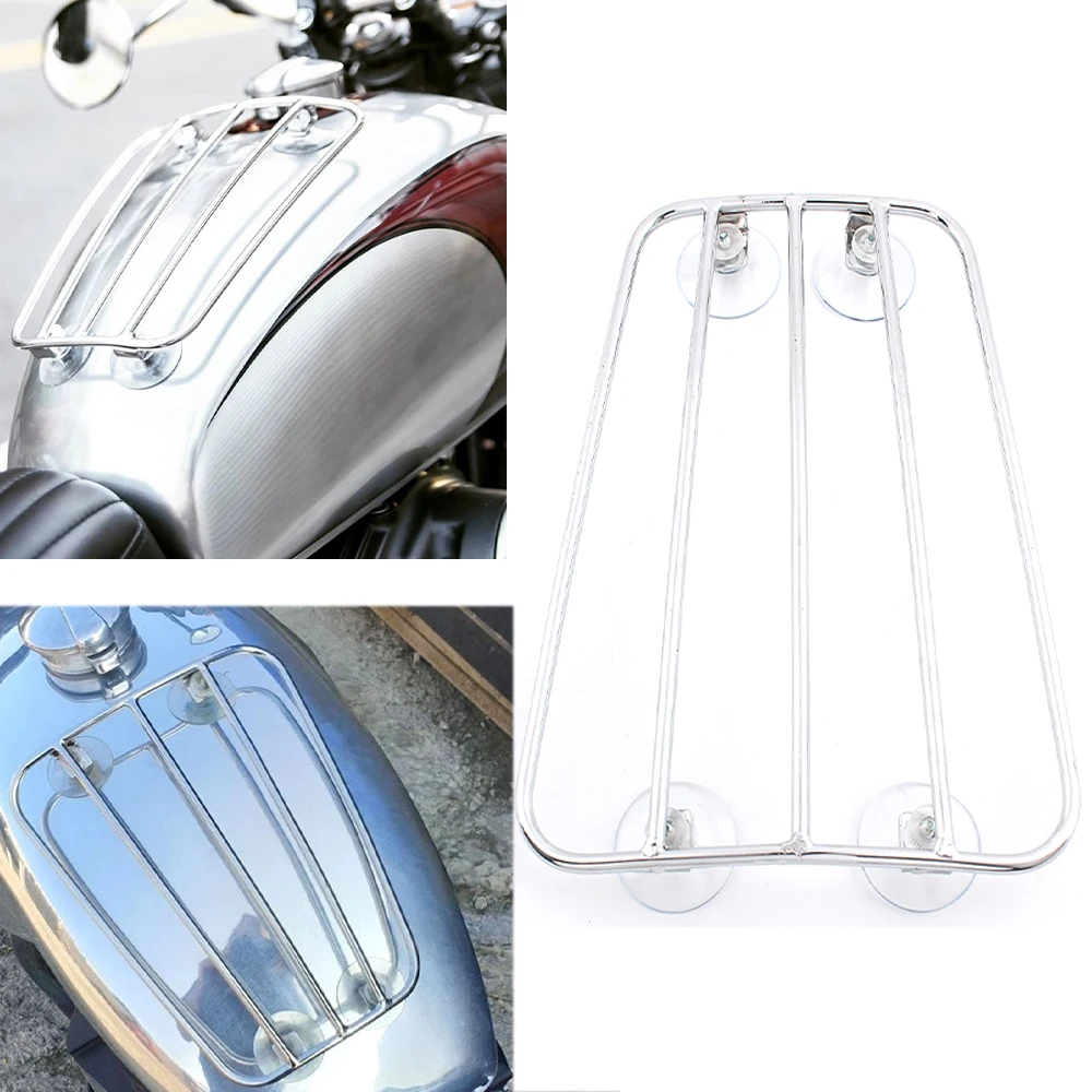 Motorcycle Fuel Tank Luggage Rack With Suction Cups Tank Rack Aero ...