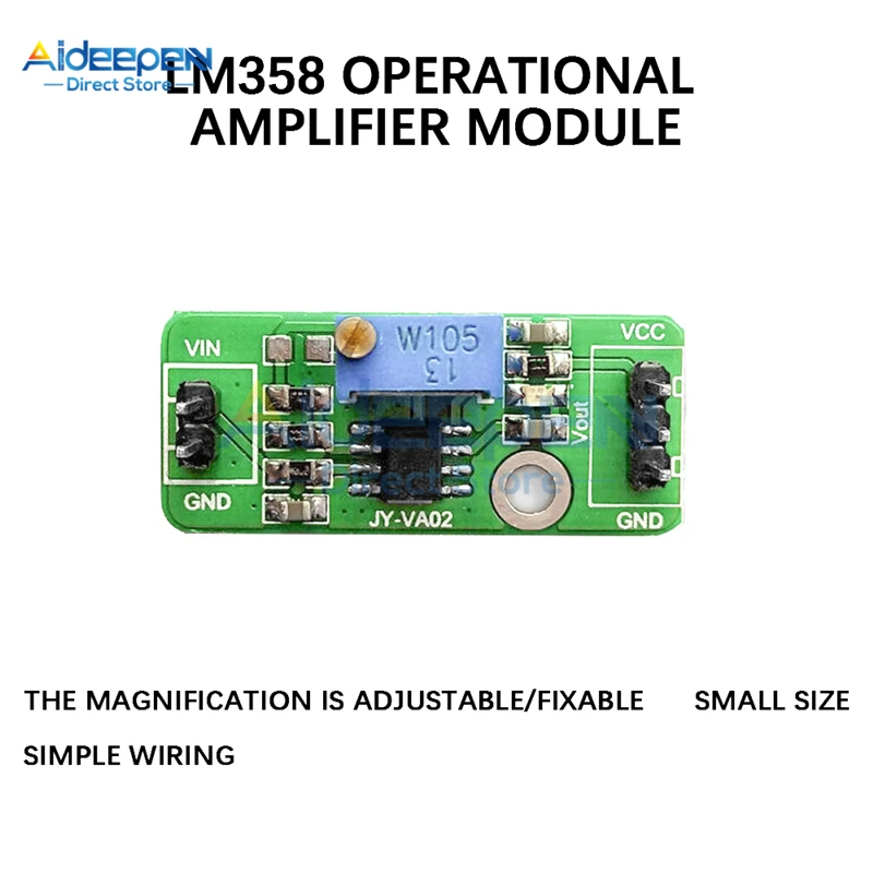LM358-Weak-Signal-Amplifier-Voltage-Amplifier-Secondary-Operational ...