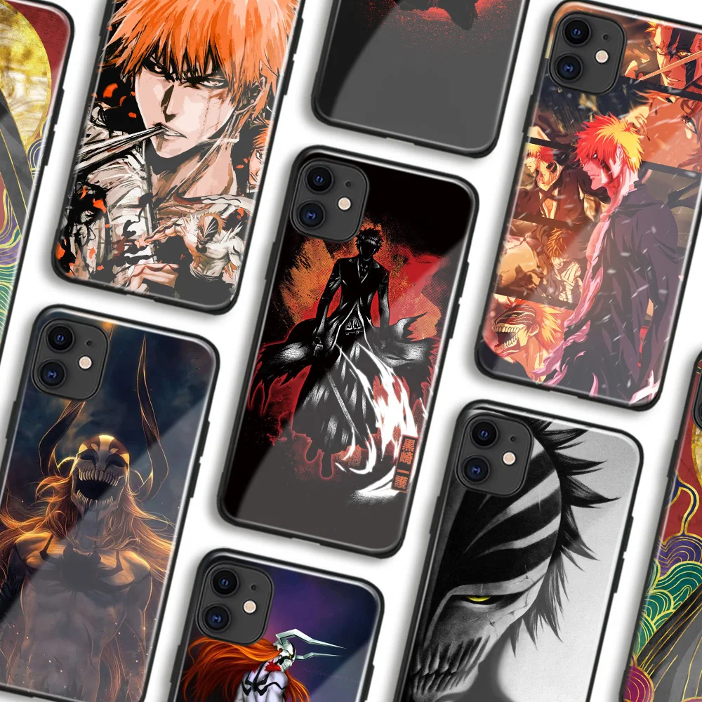 BLEACH-Ichigo-Kurosaki-Phone-Cases-For-IPhone-11-12-13-Mini-14-Pro-Max ...