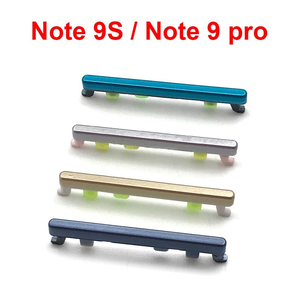 For Xiaomi Redmi Note 9s 9 Pro Note 10 Pro Side Power Key +volume ...