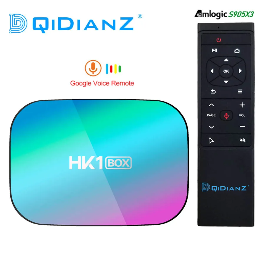 HK1BOX 4GB 128GB 8K Amlogic S905X3 스마트 TV 박스 안드로이드 9.0 듀얼 와이파이 1080P 4K ...