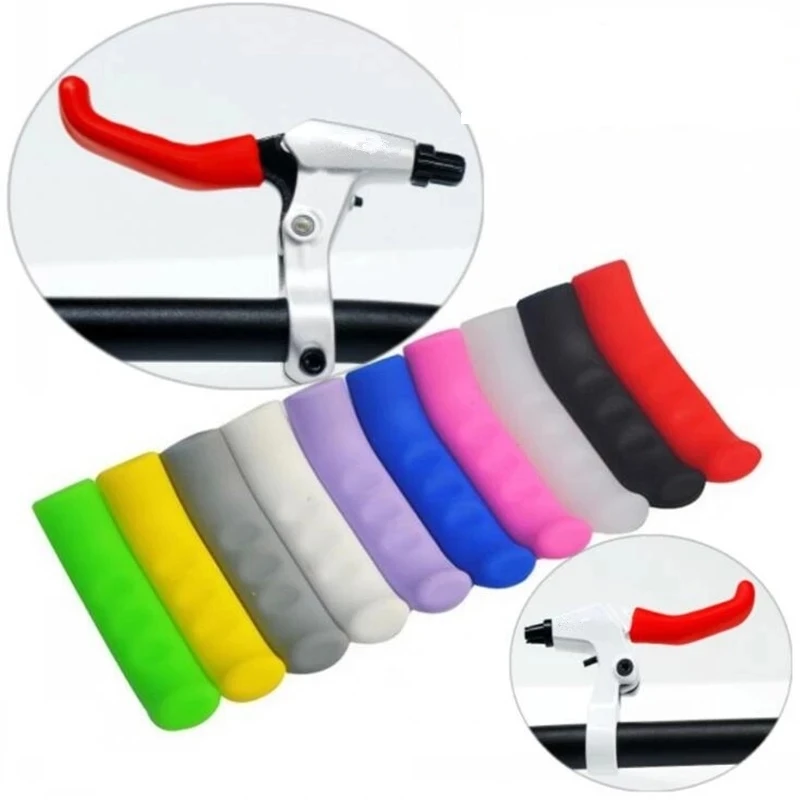 Motorcycle-Bicycle-Brake-Lever-Protection-Cover-Brake-Handle-Silicone ...