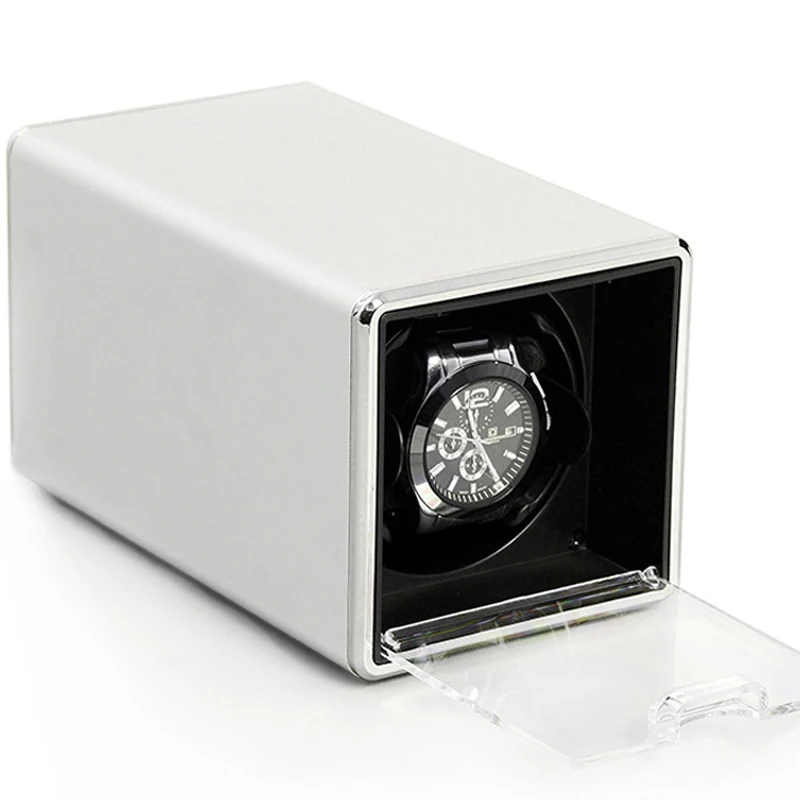 Single-Sliver-Matte-Automatic-Watch-Winder-Box-Mechanical-Watches ...
