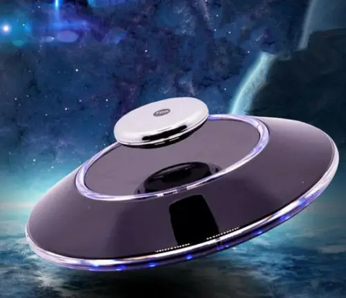 LED Maglev Magnetic Levitation floating Rotating holder Stand Display ...