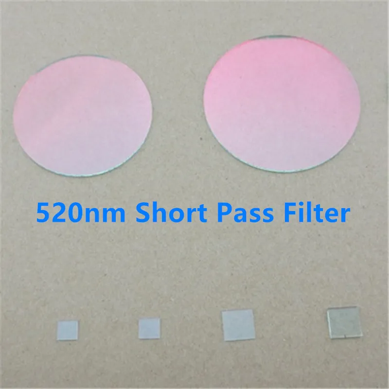 520nm-short-pass-filter-D12-7-1mm-other-wave-bands-optional-sizes-can ...