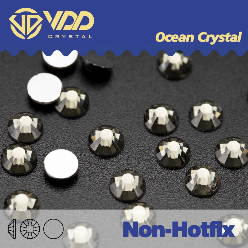VDD-003-Black-Diamond-Crystals-Non-hotfix-Rhinestones-And-Decorations ...
