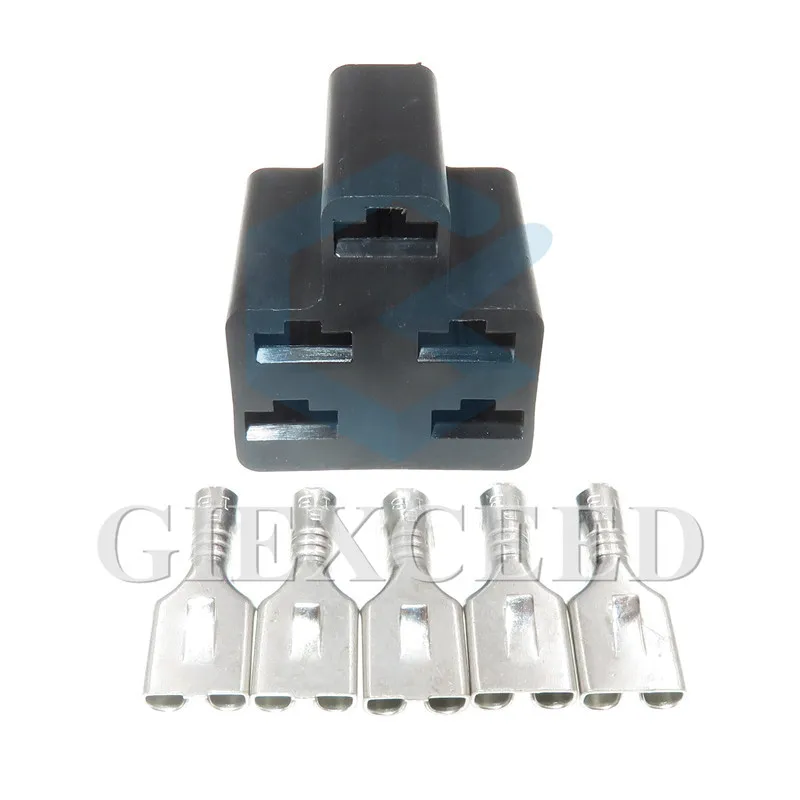2-Sets-5-Pin-Auto-High-Current-Connector-High-Power-Harness-Plug-6-3mm ...