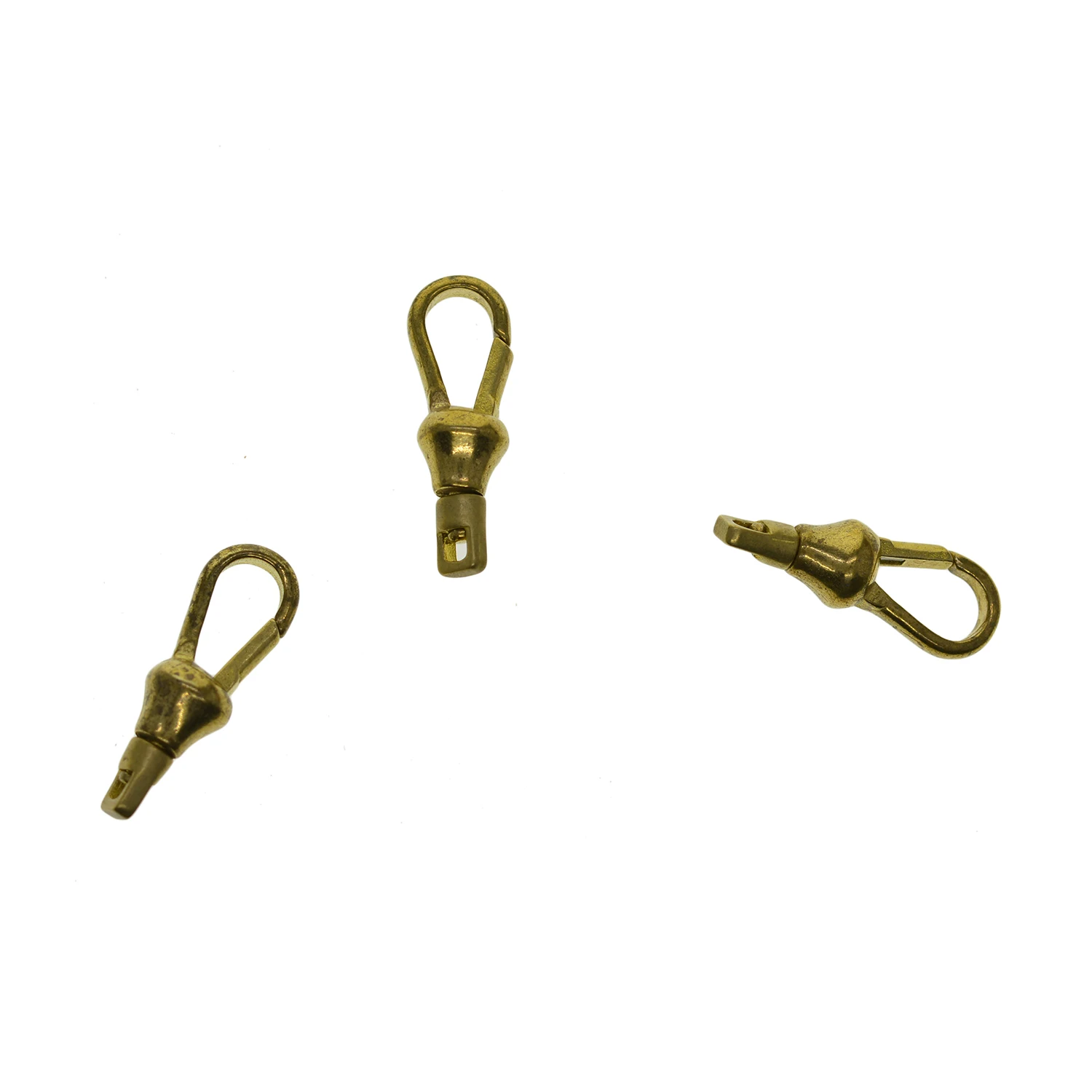 6pcs-Korea-mini-small-Solid-Brass-Pocket-Watch-Swivel-Clip-Chain-spring ...
