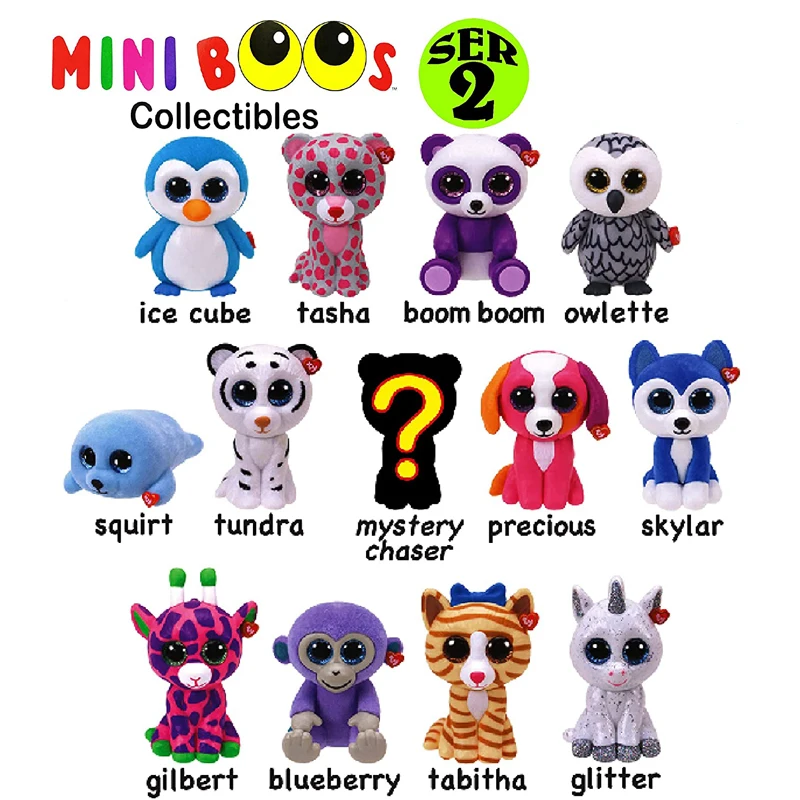 Ty Mini Boos Series 2 Hand Painted Collectible Figurines Series ...