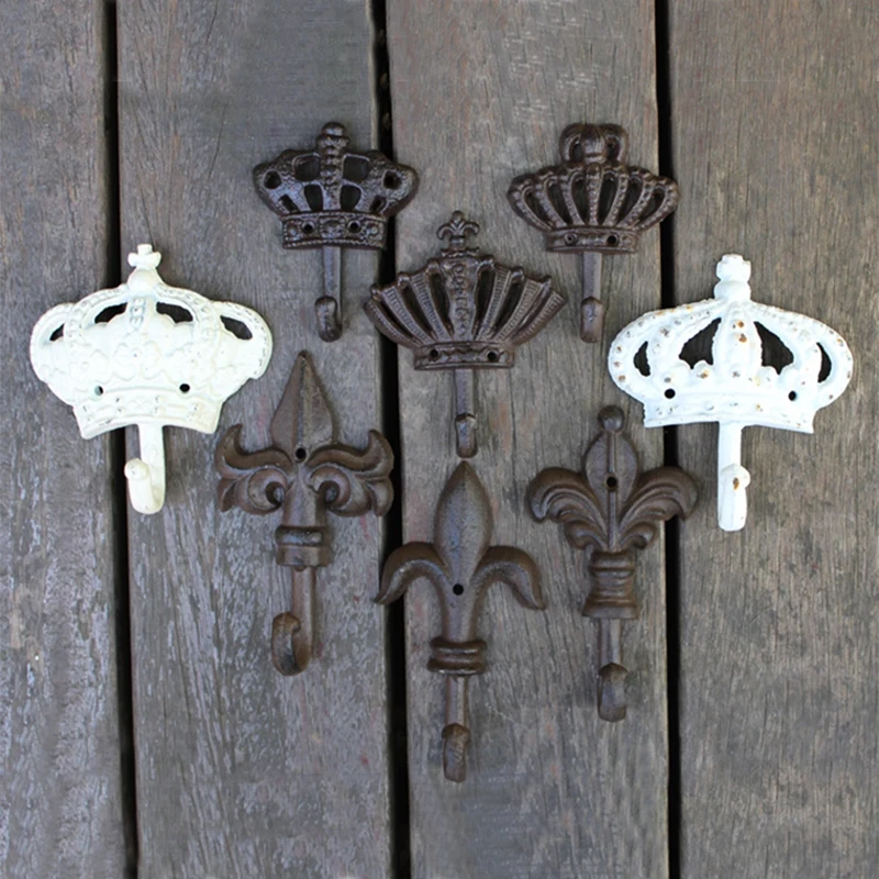 JD-European-style-Crown-Series-Retro-Cast-Iron-Wrought-Iron-Hook-Coat ...