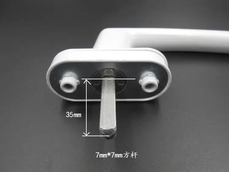 steel door window Metal Handle sliding door turning handle - buy at the ...