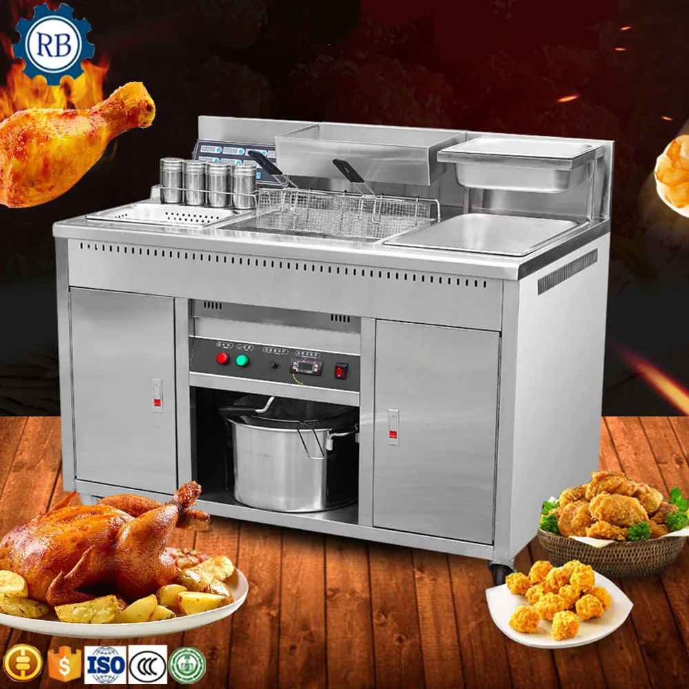 Hot Sale Kfc Broasted Chicken Frying Machine Automatic Chicken Nuggest ...