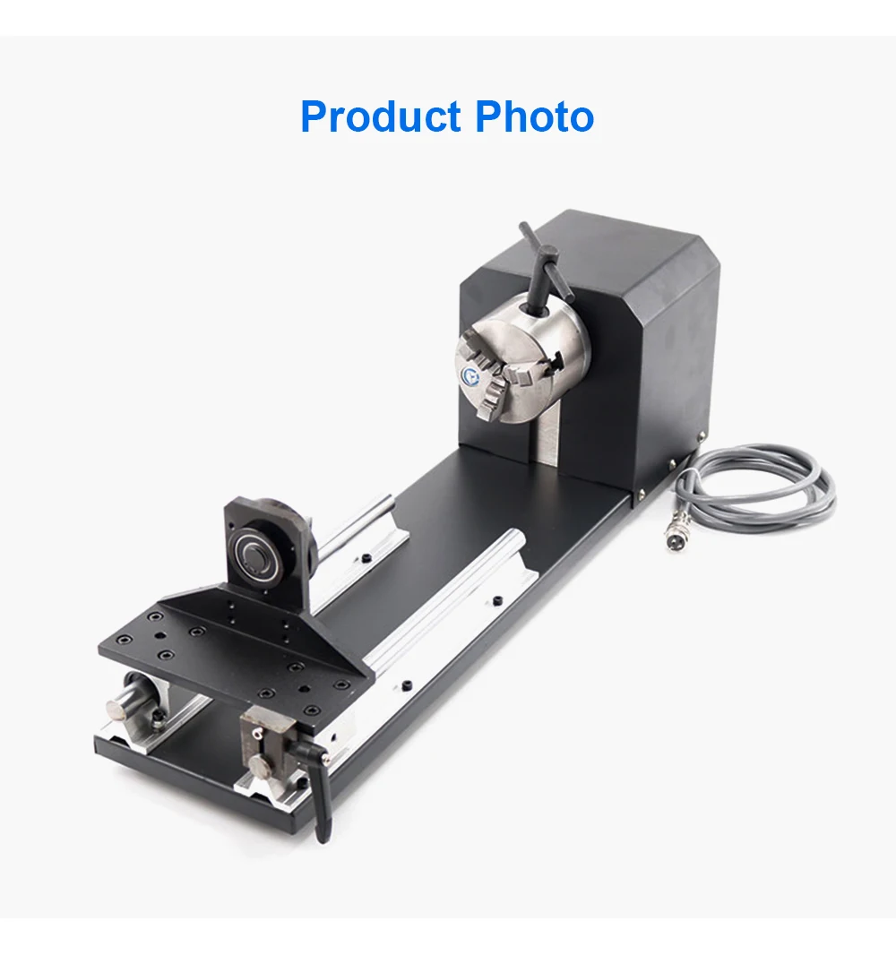 WaveTopSign Rotary Attachment with Chucks 2Phase 3Phase Stepper Motor ...
