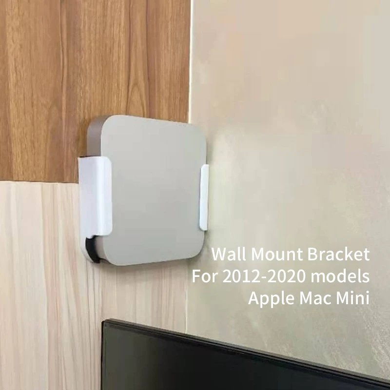 Wall Bracket For Apple Mac Mini 2012-2020 Computer Back Mounted Desktop ...
