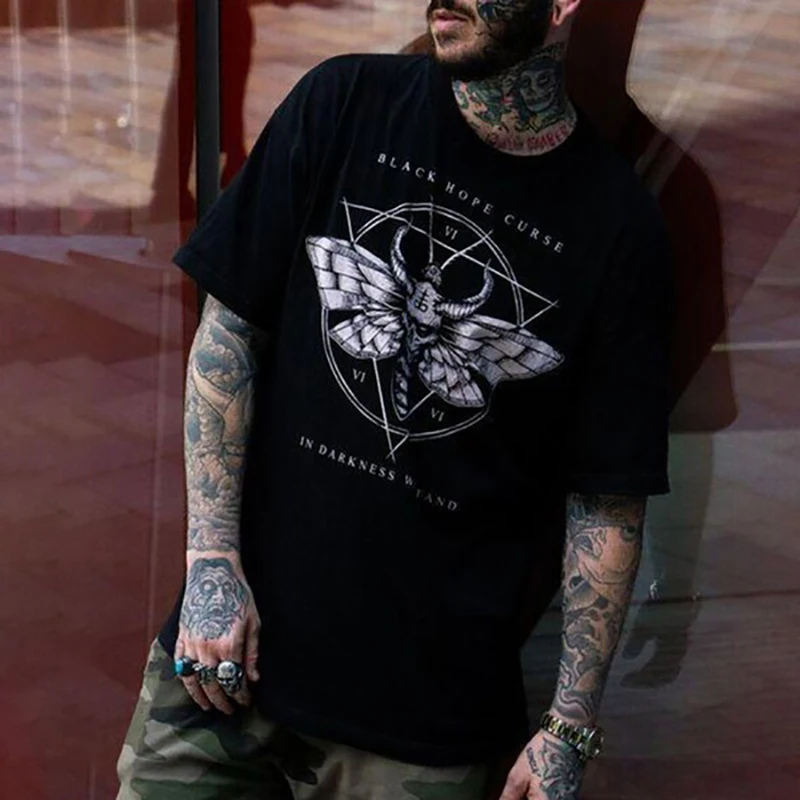 Summer-Dark-Letters-Satan-Devil-Black-Gothic-Tripod-Retro-Punk-Harajuku ...