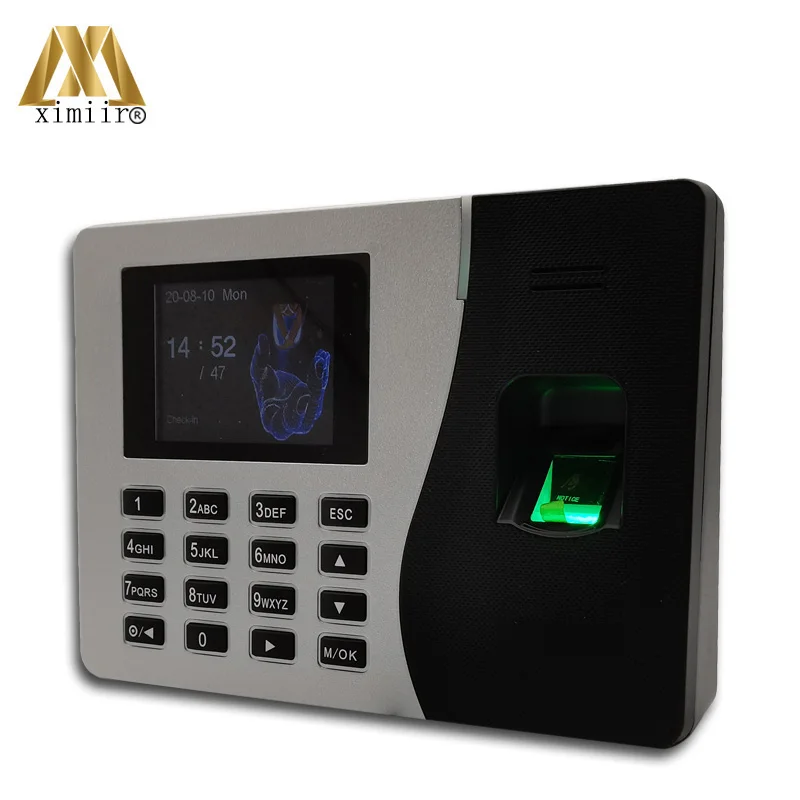 Review TCP/IP Biometric Fingerprint Time Attendance K14 Smart ...