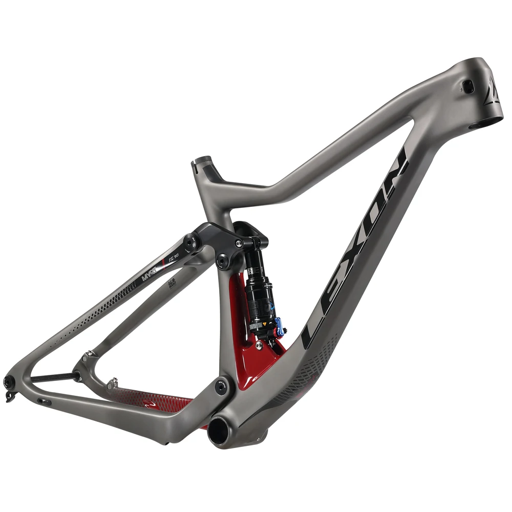 2022 Lexon Bicycle Frame XC Bike Frames Carbon MTB Full Suspension ...