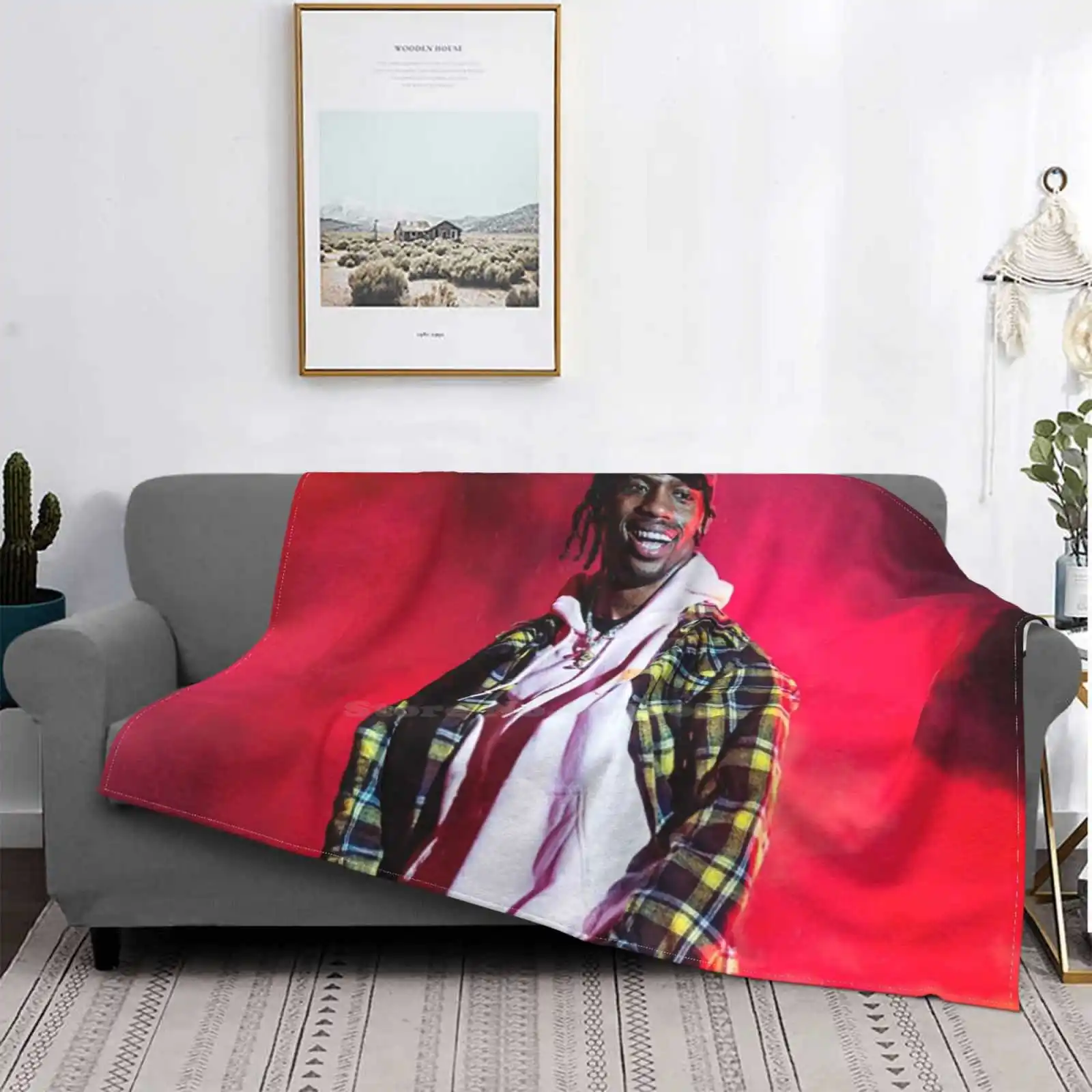 Big Scott Four Seasons Comfortable Warm Soft Throw Blanket Rap Music ...