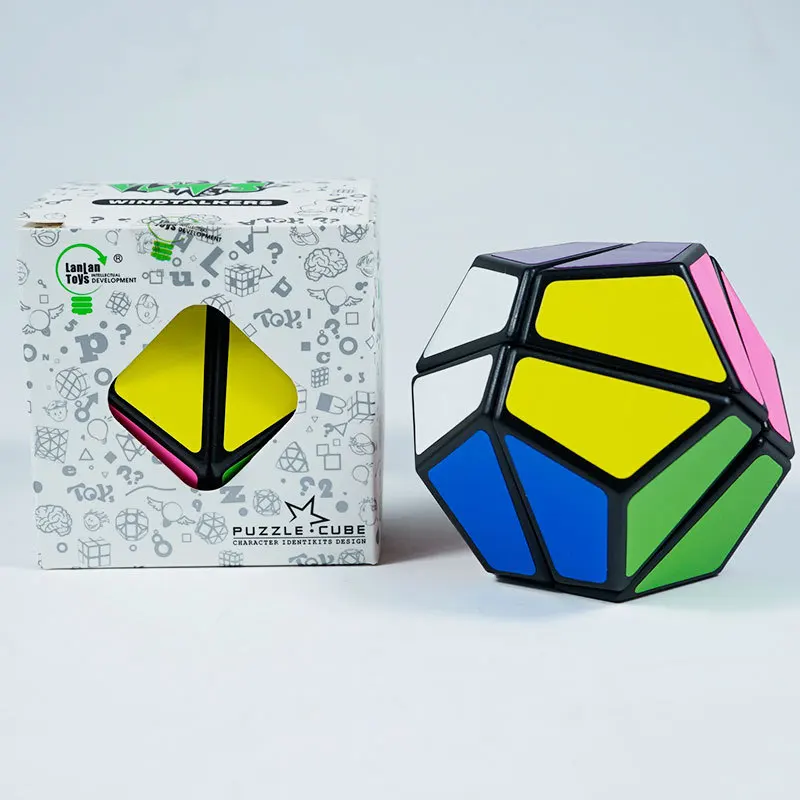 CASSE-TETE,X--Cube magique en forme'octaèdre, Cube irrégulier ...